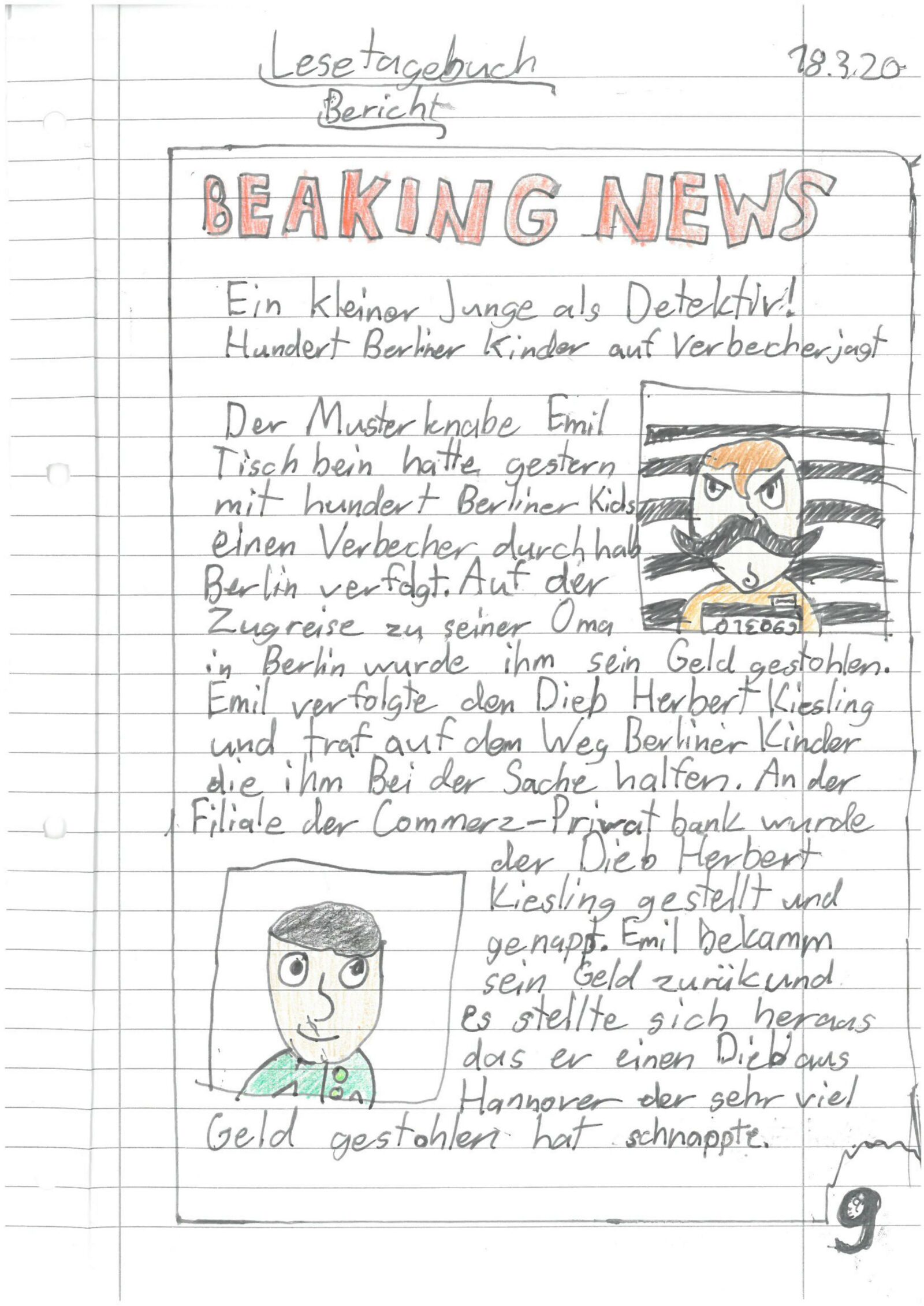 Ein kleiner Junge als Detektiv - Hundert Berliner Kinder auf ...